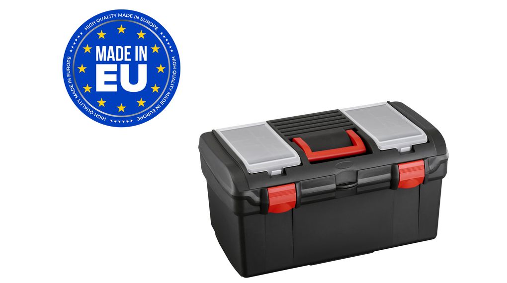 RND 550-00526 | RND Werkzeugkoffer 260x280x514mm Schwarz | Distrelec Schweiz